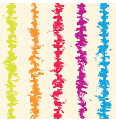 Seamless fringe with tassel cloth edge garment Vector Image