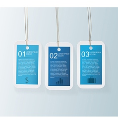 Papercut infographic Royalty Free Vector Image