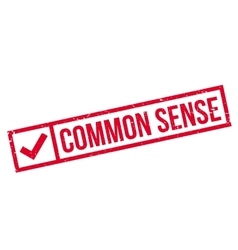 Common sense rubber stamp Royalty Free Vector Image