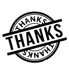 Thnx rubber stamp Royalty Free Vector Image - VectorStock