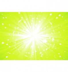 Abstract magic light green background Royalty Free Vector