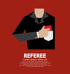 Referee Royalty Free Vector Image - VectorStock
