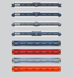 Carbon gui Royalty Free Vector Image - VectorStock