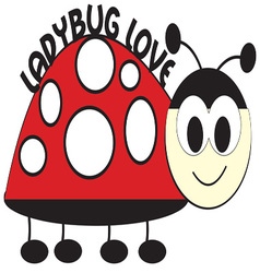 Ladybug Love Royalty Free Vector Image - VectorStock