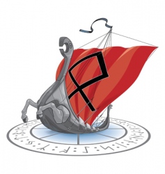 Sea snake Royalty Free Vector Image - VectorStock