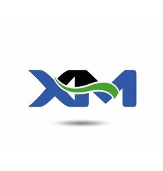 XM logo Royalty Free Vector Image - VectorStock