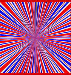 Red white and blue rays background Royalty Free Vector Image
