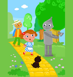 Wonderful wizard oz 03 tin man Royalty Free Vector Image