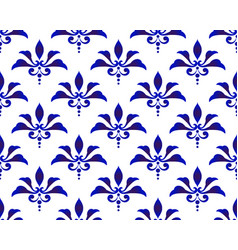 Royal blue pattern Royalty Free Vector Image - VectorStock