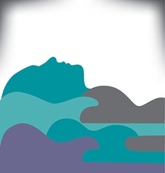 Guitar landscape Royalty Free Vector Image - VectorStock