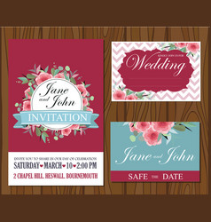 Bride and groom couple wedding card with newlyweds