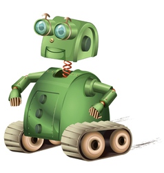 Square robot Royalty Free Vector Image - VectorStock