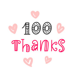 20k or 20000 followers thank you pink heart Vector Image
