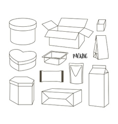 Set different geometric quote boxes speech Vector Image