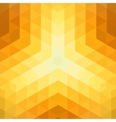 Abstract red shiny concentric mosaic Royalty Free Vector