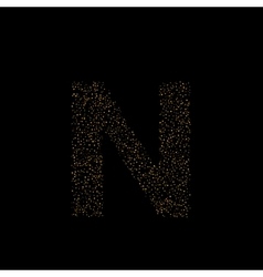 Letter n Royalty Free Vector Image - VectorStock