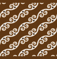 Indigo batik pattern Royalty Free Vector Image