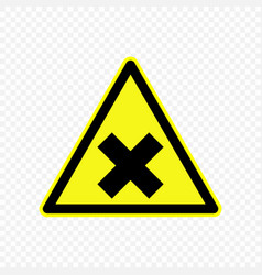 Neon warning sign Royalty Free Vector Image - VectorStock