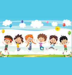 Cartoon children Royalty Free Vector Image - VectorStock