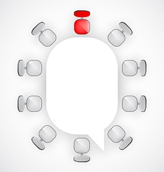 Meeting room icon Royalty Free Vector Image - VectorStock