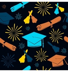Online education seamless pattern Royalty Free Vector Image