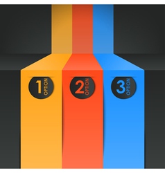 Steps labels Royalty Free Vector Image - VectorStock