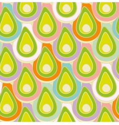 Green scales seamless pattern Royalty Free Vector Image