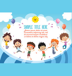 Cartoon children Royalty Free Vector Image - VectorStock