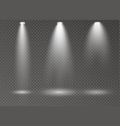 Spotlight light Royalty Free Vector Image - VectorStock