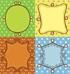 Cute frame Royalty Free Vector Image - VectorStock