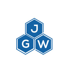 Knb letter logo design on black background Vector Image