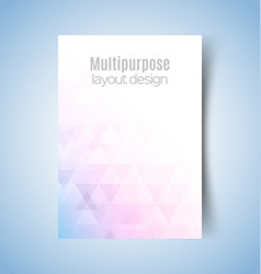 Multipurpose layout banner design Royalty Free Vector Image