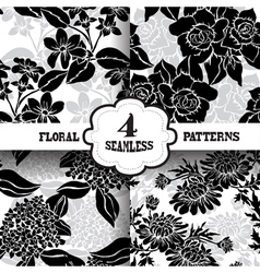 Seamless patterns set Royalty Free Vector Image